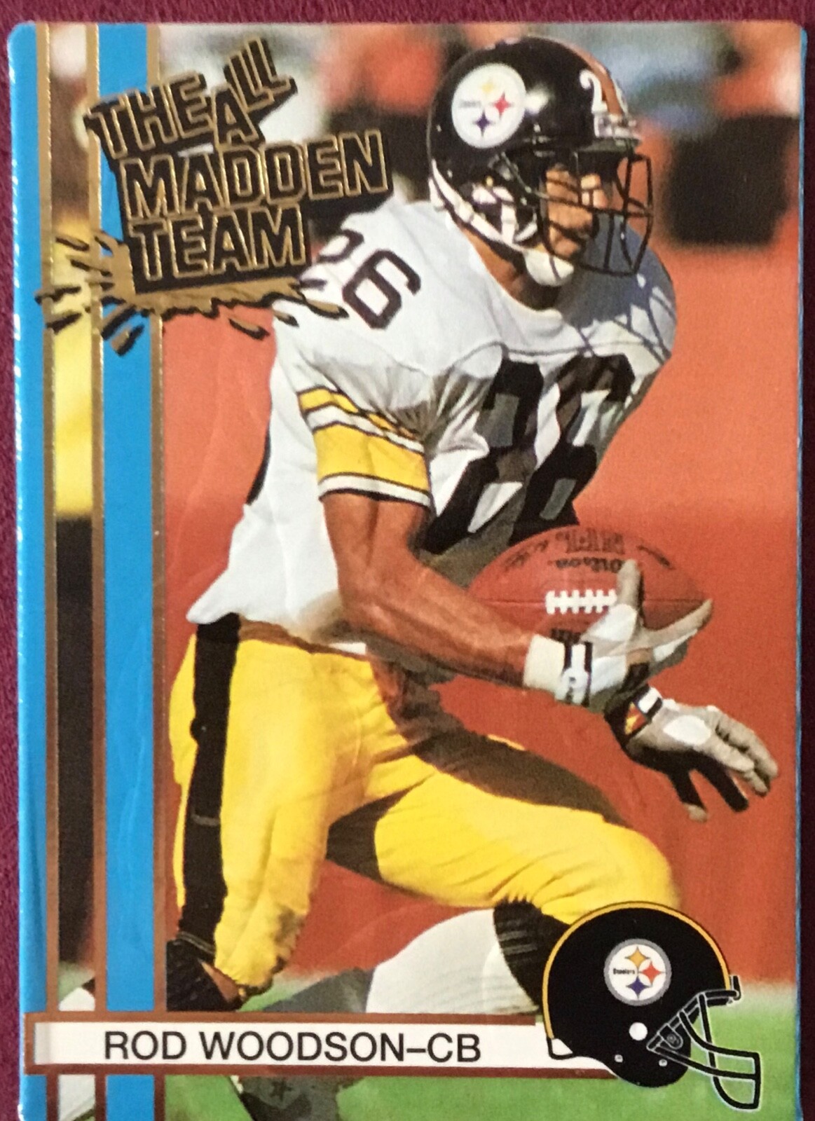 1990 Action Packed All Madden Team Rod Woodson #26 | eBay