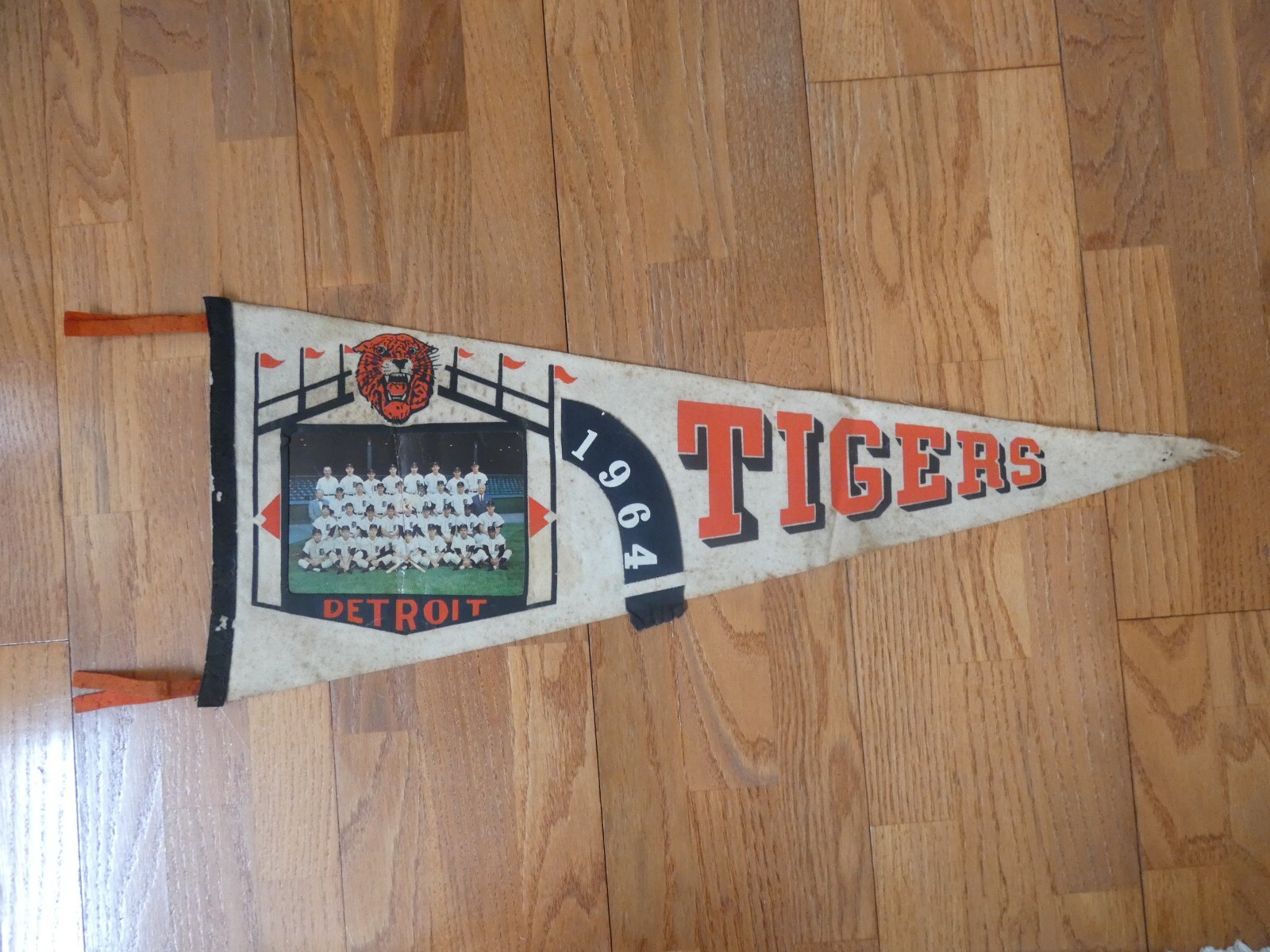 1964 - DETROIT TIGERS - Team Picture - Kaline, Lolich+ - 12x30 ...