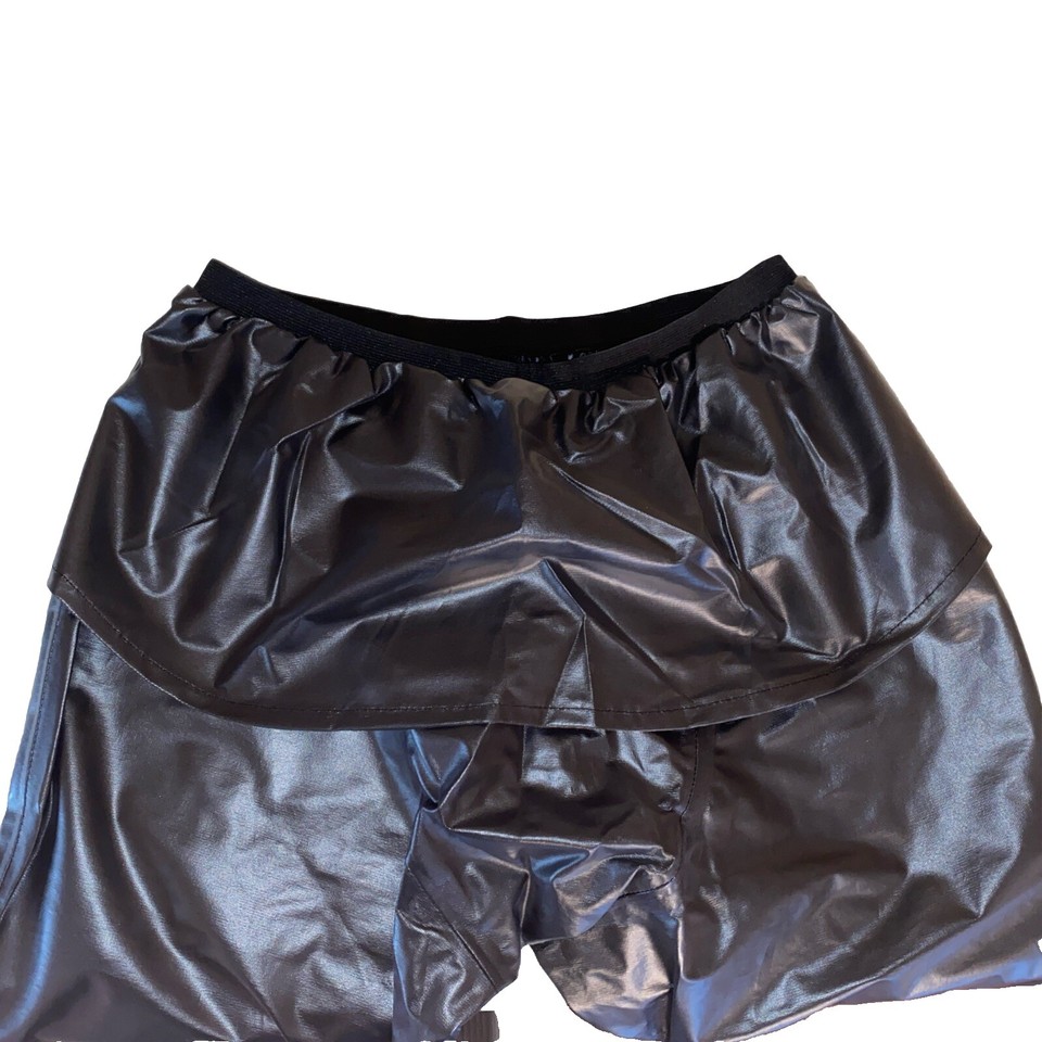 Men’s Shiny Glanz Nylon Windbreaker Track Pants Packable Pouch - Size ...