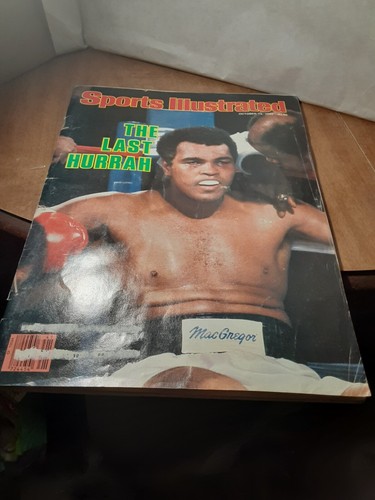 Sports Illustrated Magazine October 13 1980 Muhammad Ali The Last ...