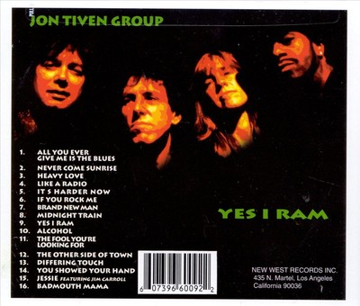 JON TIVEN/JON TIVEN GROUP - YES I RAM * NEW CD 607396600922| eBay