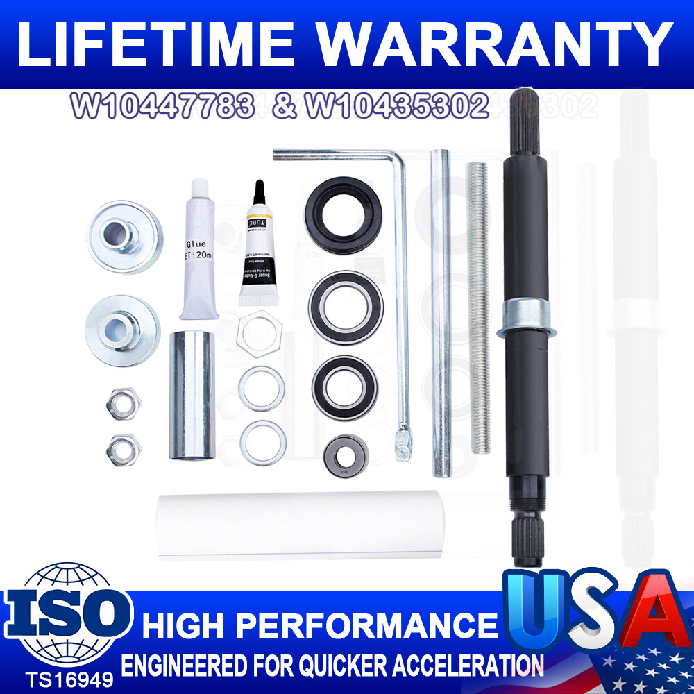 W10447783& W10447783 Washer Tub Bearing Shaft Seal Tool Kit For ...
