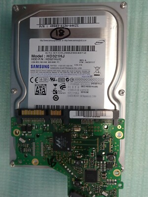 SAMSUNG HD321HJ 320GB SATA PC BOARD ONLY (No Hard Drive) | eBay