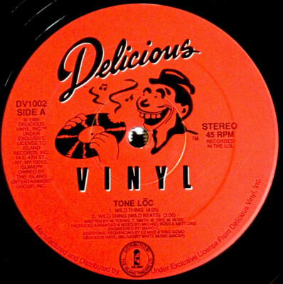 Tone Loc - Wild Thing, Classic Hip-Hop, Rap, Pop, Remix, 12" Club, 1988 ...