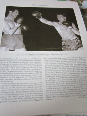 Das Rot Weiß Rote Sport Archiv 2044 Hans Orsolics Box EM 1967 | eBay