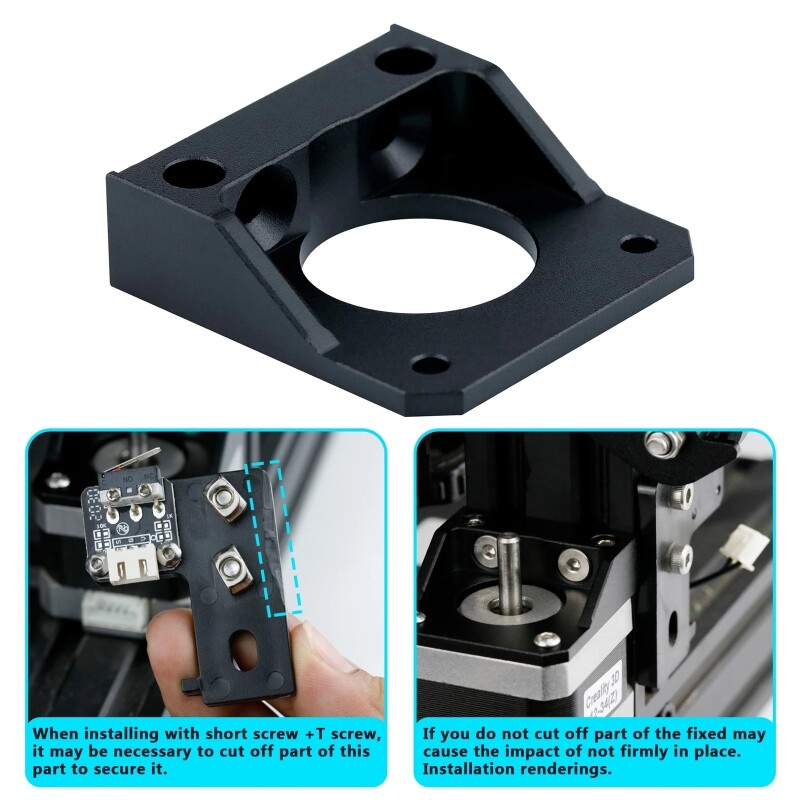 Z-axis Upgrade Install Mount Aluminum Alloy Base For Ender3-v2, Ender3 ...