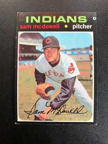 SAM MCDOWELL 1971 TOPPS VINTAGE BASEBALL CARD #150 INDIANS | eBay
