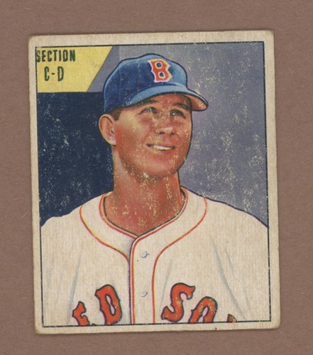 1950 Bowman Baseball Card # 44 Red Sox Joe Dobson Vg | eBay