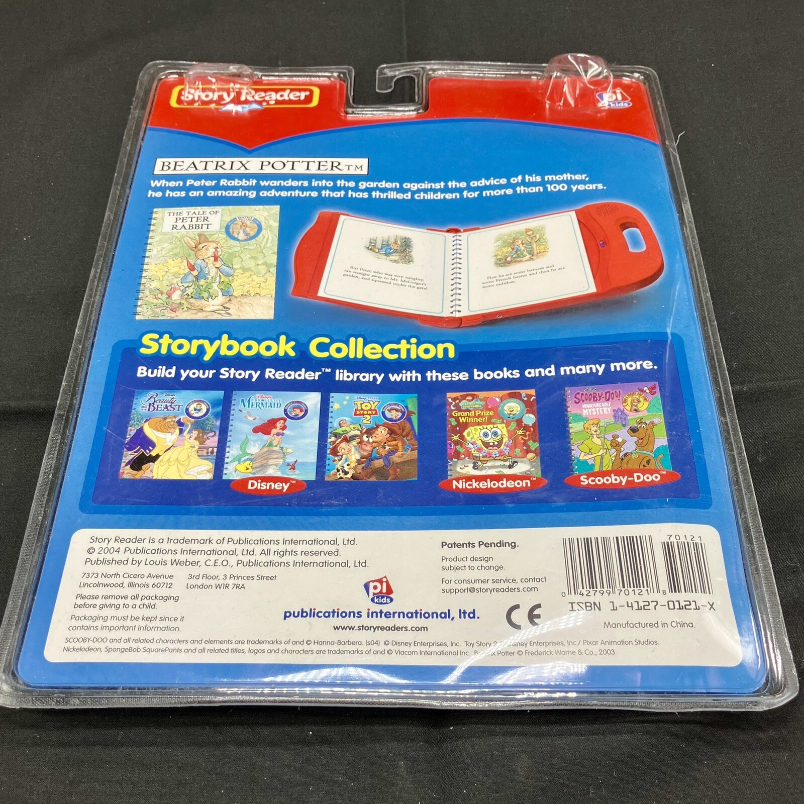 Story Reader Beatrix Potter 3 Storybooks W/ 1 Cartridge for sale online ...