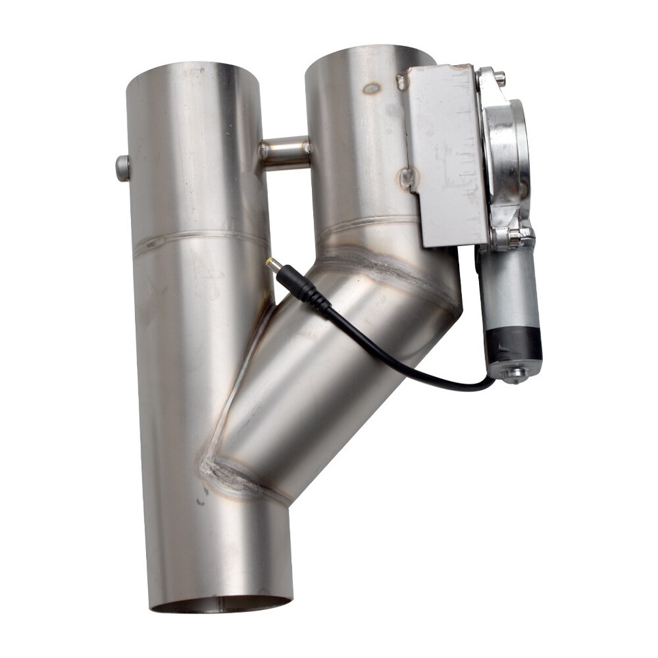 2.5 inch Remote Control Electric Exhaust Downpipe Dual Valve | eBay