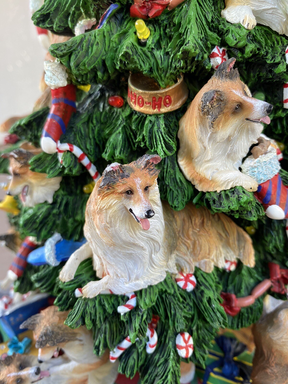 Danbury Mint Sheltie Christmas Tree Shetland Sheepdog Please Read | eBay