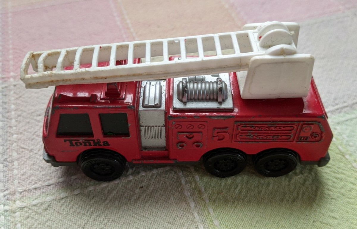 Vintage Tonka Fire Engine 5 1957 Tonka TFD Aerial Hook And Ladder Fire