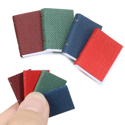 Props Dollhouse Furniture Miniature Books Can Be Opened Mini Book For ...