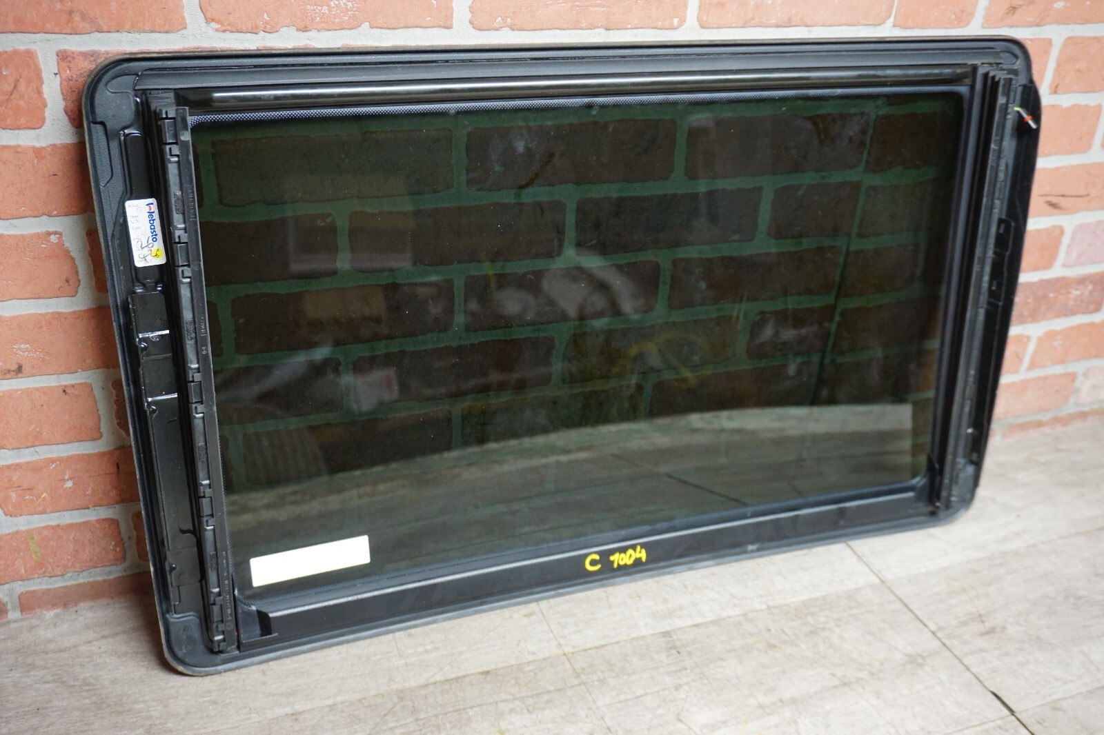 1998-2002 MERCEDES E320 W210 FRONT UPPER SLIDING ROOF SUNROOF WINDOW ...