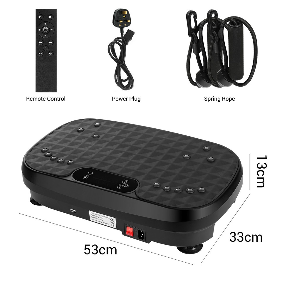 120 Levels Vibration Plate Quiet Compact Vibration Plate Exercise ...