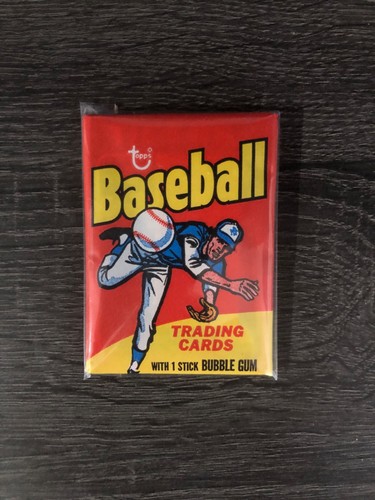 1975 Topps Baseball REGULAR Wax Pack- SUPER clean! | eBay