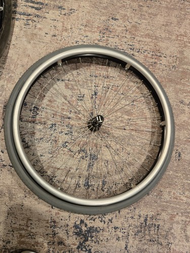 TiLite pair 24'' X 1 3/8'' Wheelchair Rear Wheels complete set with ...