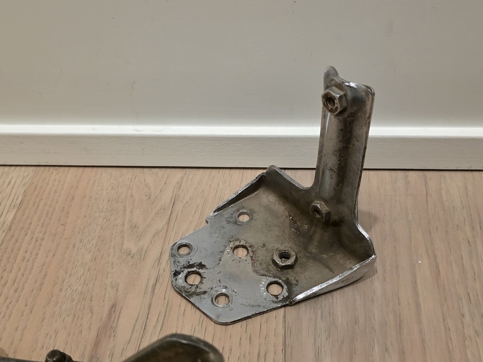 Harley Shovelhead Forward Control Shifter Mount with Shift Lever | eBay