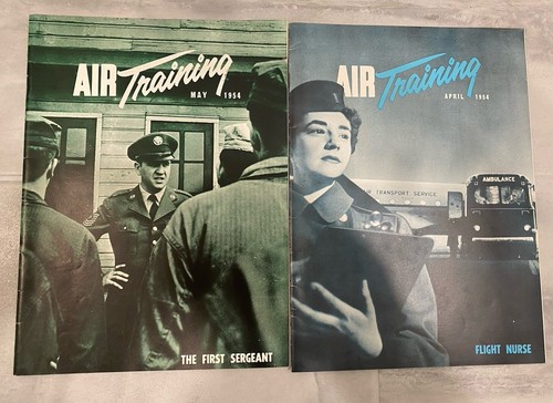 U.S. Air Force Air Training Command Magazine April & May 1954 - Lot Of ...