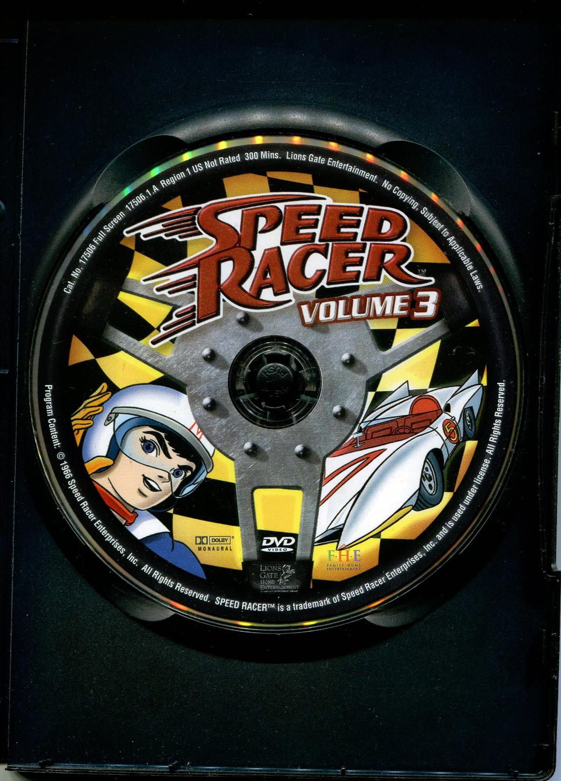 DVD- Speed Racer- Volume 3- Episodes 24-36- 01223617506301- 2005 (1966 ...