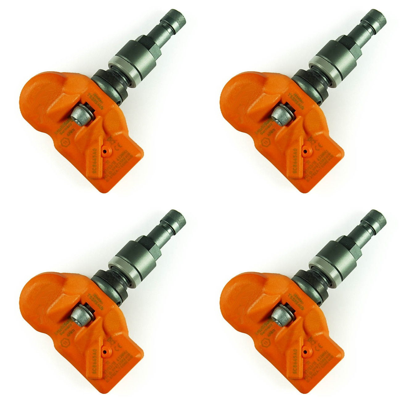 2011 Dodge Charger New TPMS Set Gunmetal Stem 433 mhz 56029400AB ...