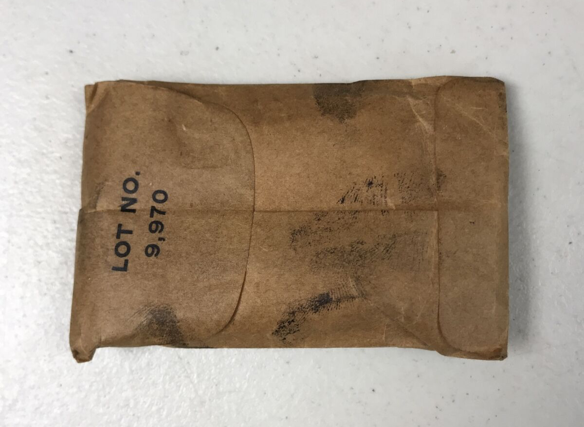 WWII US Army USMC USN Pro Kit Individual Chemical Prophylactic Packet ...