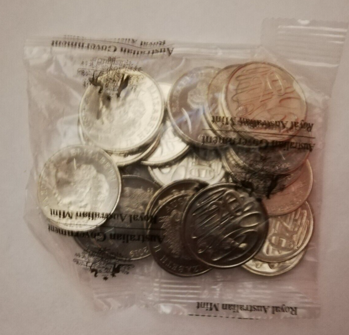 2019 20 Cent Coins - Royal Australian Mint Bags - IRB Effigy (20 coins ...
