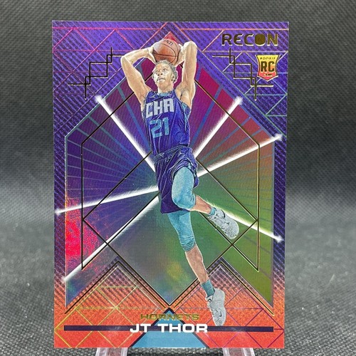 JT Thor 2021-22 Panini Recon Holo Parallel Charlotte Hornets Rookie ...