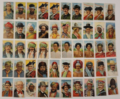 1911 SUB ROSA LITTLE CIGARS & TYPES OF NATIONS RECRUITS 40 TOBACCO CARD ...