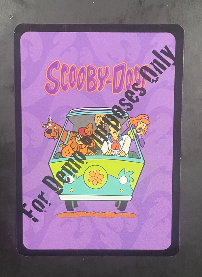 SCOOBY EXPANDABLE CARD GAME ULTRA RARE WHITE BORDER GHOST OF ZEN TUO ...