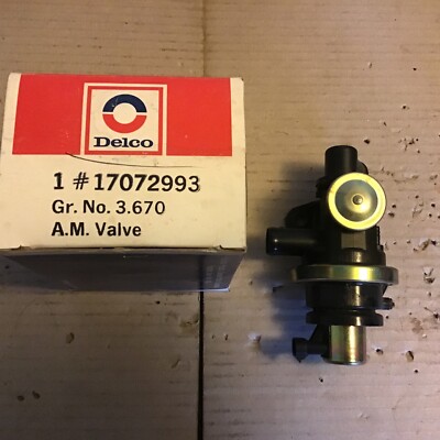 1983-84 Chevy Tr. & GMC W/ 250cu 4.1L V6 Air Management Valve NOS | eBay