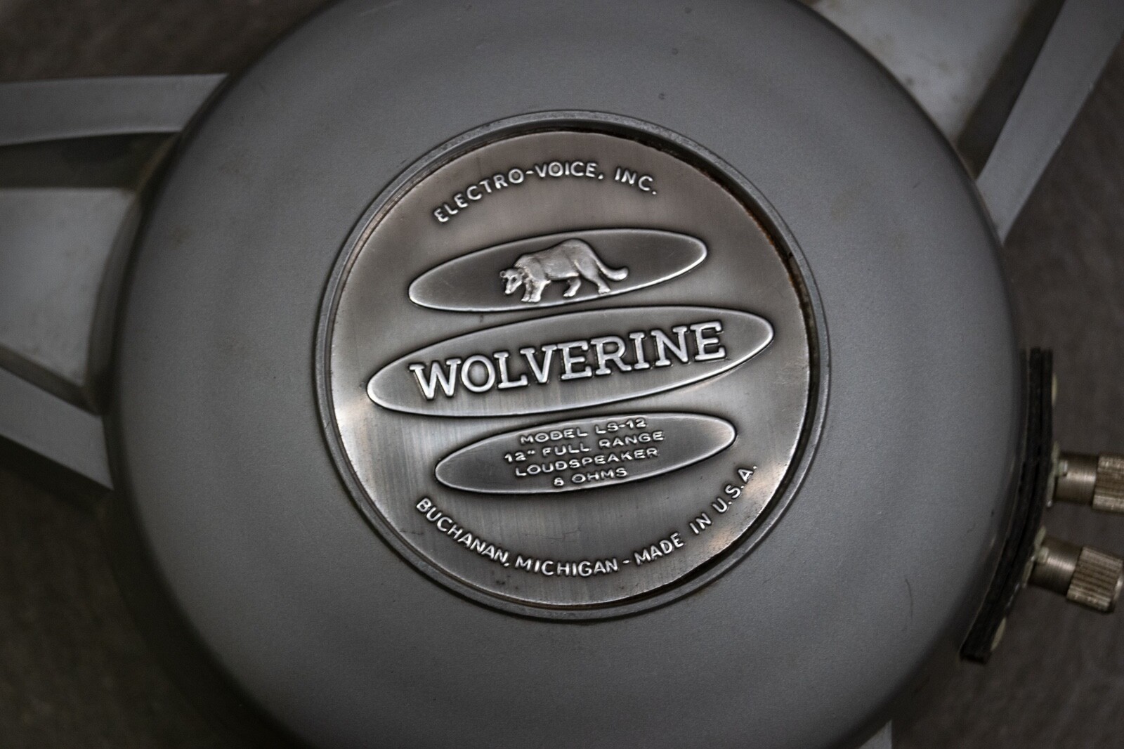 Vintage Pair Of Wolverine LS-12 " 8 Ohm Full Rang Loudspeakers by ...