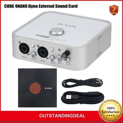 CUBE 4NANO Dyna External Sound Card K Song Live Sound Card ot25 | eBay