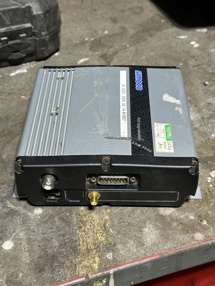 SIMOCO SRM9000 P25 UPGRADEABLE AC 25 WATT MOBILE RADIO BODY ONLY | eBay UK