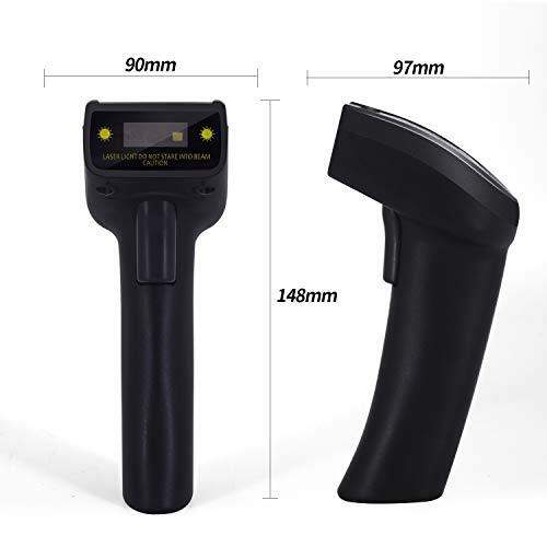 2d Wireless Barcode Scanner Symcode QR Pdf417 Bar Code Reader Long ...
