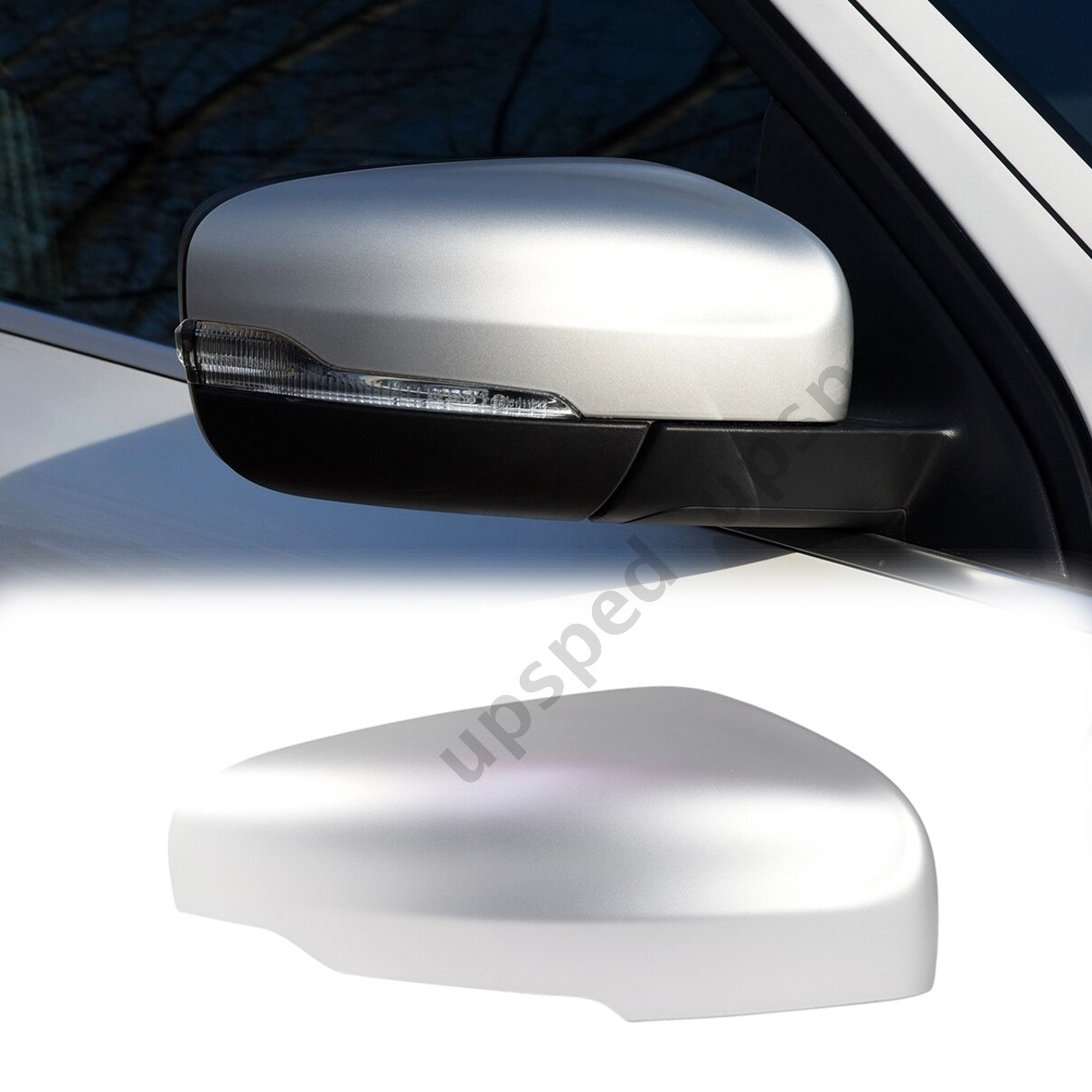 Silver Right Passenger Side Rearview Mirror Cap Cover For Volvo XC60 ...