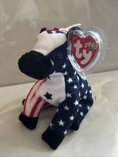 2000 TY Beanie Babies “Lefty 2000” Donkey Democratic Party Plush ...