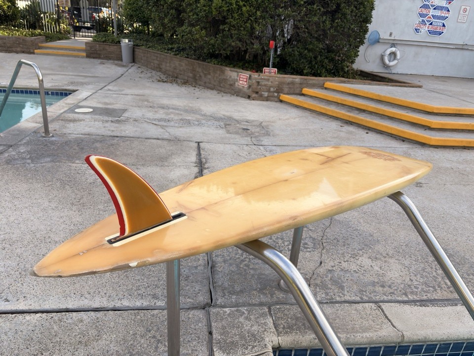 Dick Brewer Surfboards Sun Hawk Gun Surfboard Single Fin | eBay