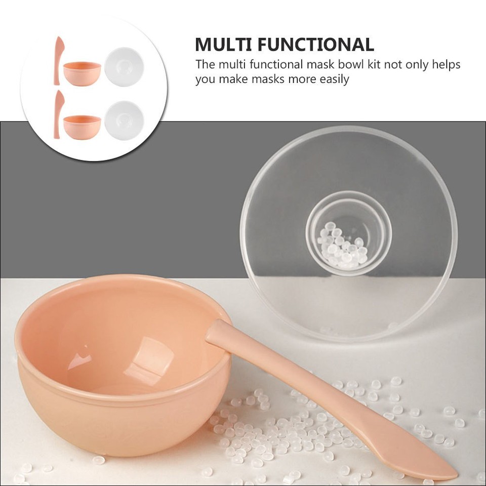 2 Sets/6pcs Face Mask Bowl Anti-drop Mask Stirring Bowl and Stirring ...