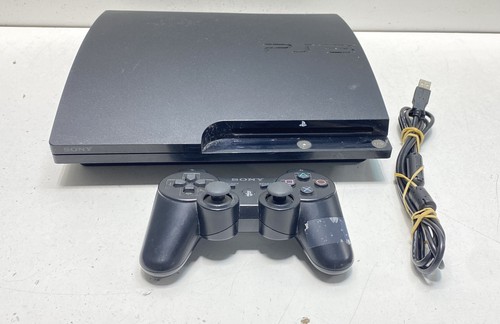 Sony Playstation 3 Slim 120GB CECH-2001A Console - Black READ ...