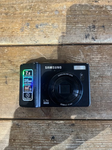 Samsung L74 Wide Digital Camera W/ Touch Screen - Untested Unit Only ...