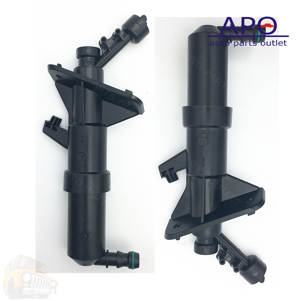 Pair Headlight Washer wiper Nozzle Cylinder 3C8955104 Left + Right for ...