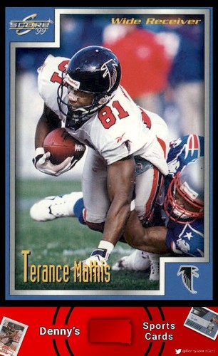 1999 Score #82 Terance Mathis Atlanta Falcons Football Card | eBay