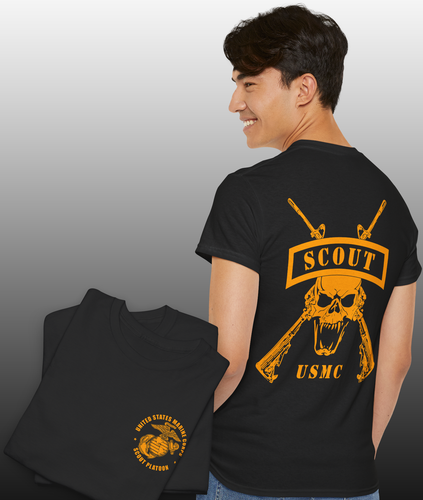 NEW USMC SCOUT SNIPER PLATOON T-SHIRT HQ | eBay