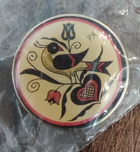 Pennsylvania Enamel Pin Hat/ Lapel Souvenir Bird Flower Pin A17 | eBay