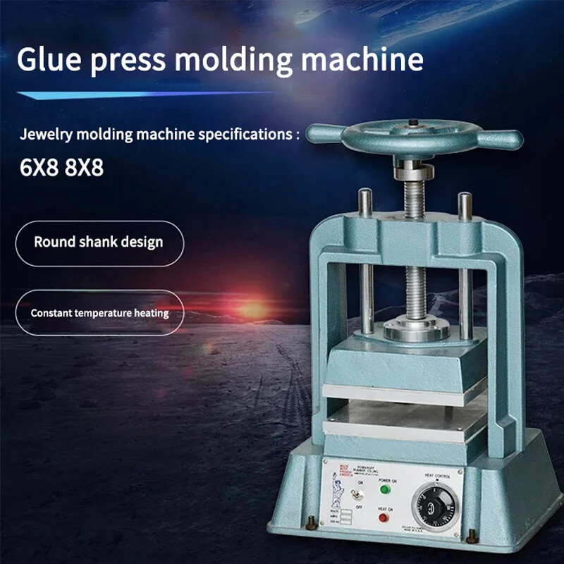 6*8/8*8 Inch Heavy Duty Jewelry Vulcanizer Silicone Mold Rubber ...