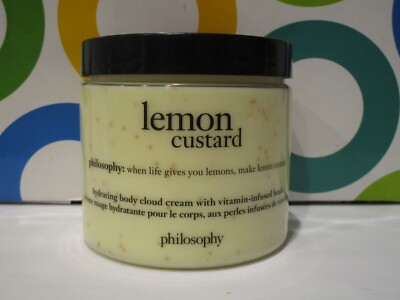 PHILOSOPHY ~ LEMON CUSTARD HYDRATING BODY CLOUD CREAM ~ 16 OZ | eBay