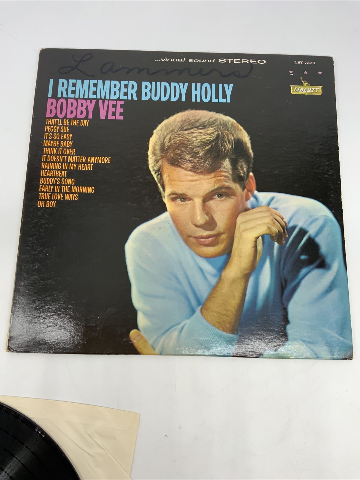 BOBBY VEE LP - I Remember Buddy Holly - Liberty LST 7336, 1963 NM | eBay