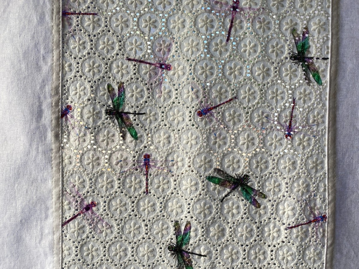 Dragonfly Lace Curtains