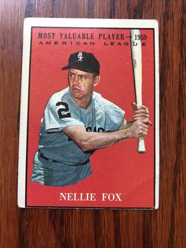 1961 Topps - Most Valuable Players #477 Nellie Fox. White Sox HOF | eBay